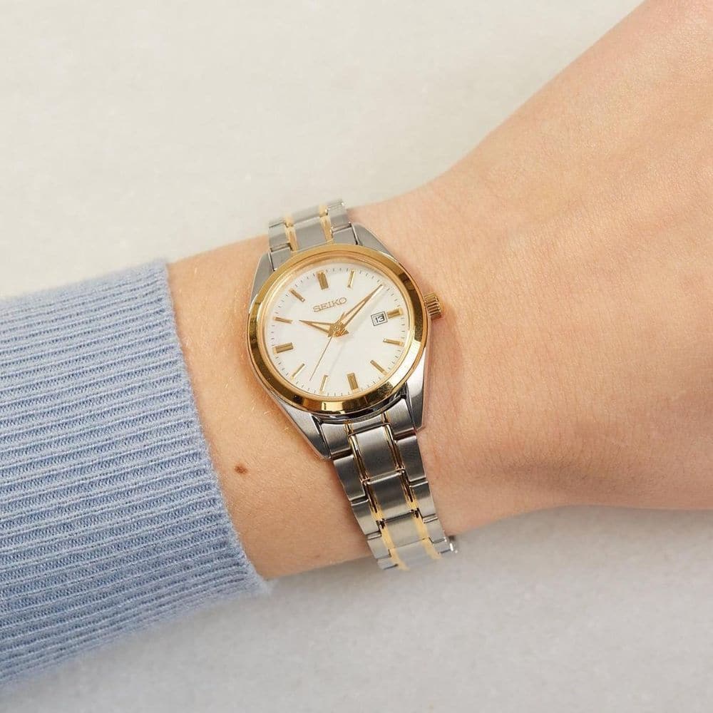 SEIKO GENERAL SUR636P1 STAINLESS STEEL WOMEN'S WATCH – H2 Hub