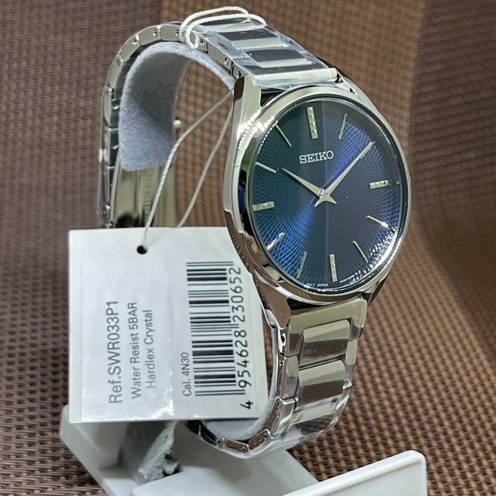 Seiko Conceptual Blue Dial Stainless Steel Women Watch SWR033P1 – H2 Hub