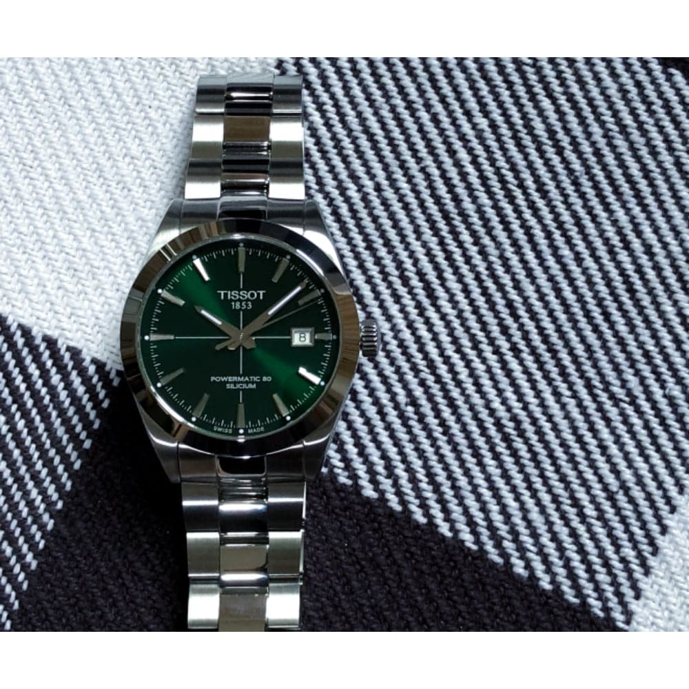 TISSOT T1274071109101 GENTLEMAN POWERMATIC 80 SILICIUM MEN'S WATCH – H2 Hub