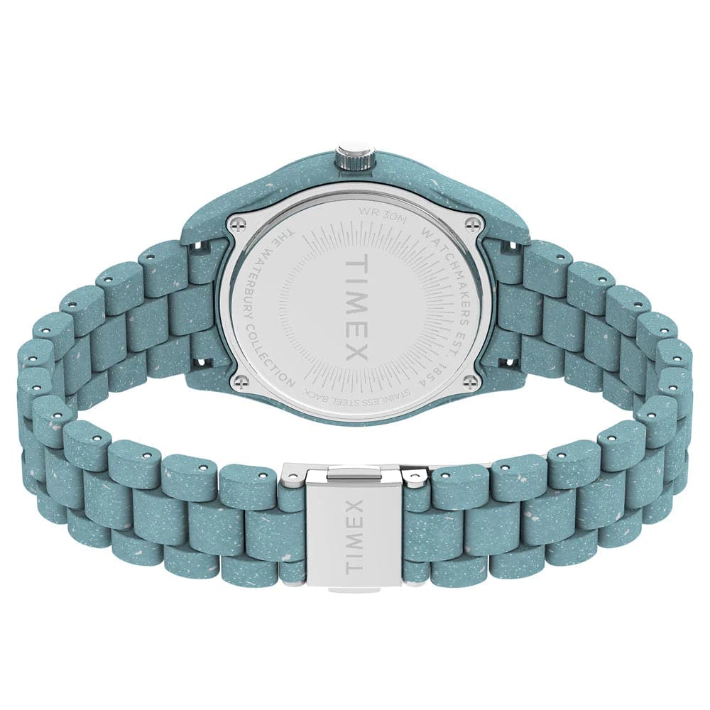 Timex Heritage Collection Blue Dial And Stainless Steel Strap Women Wa ...
